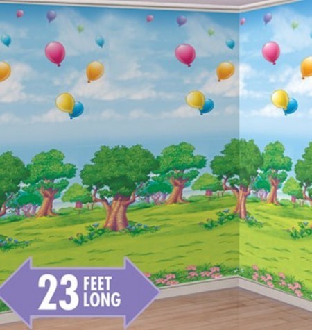 100 Acre Wood Scene Setter Room Rolls AM679562 - Balloon World