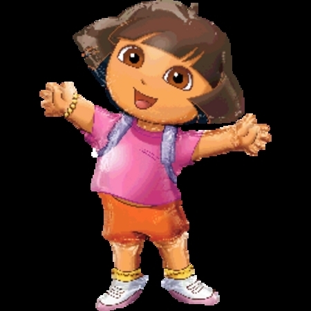 Dora The Explorer AirWalker Foil Balloon ANA23482 - Balloon World