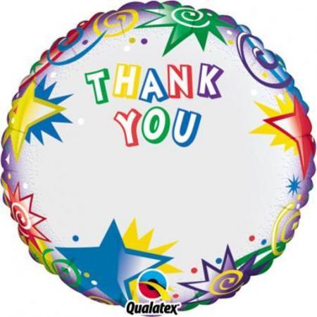 Thank You Personalized Foil Balloon Q71335 - Balloon World